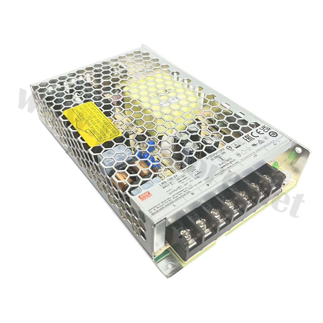 Switching Power Supply MEAN WELL LRS-150-24 Low profile 24V 156W 6.5A เป็นอุปกรณ์แปลงแรงดันไฟฟ้า ...